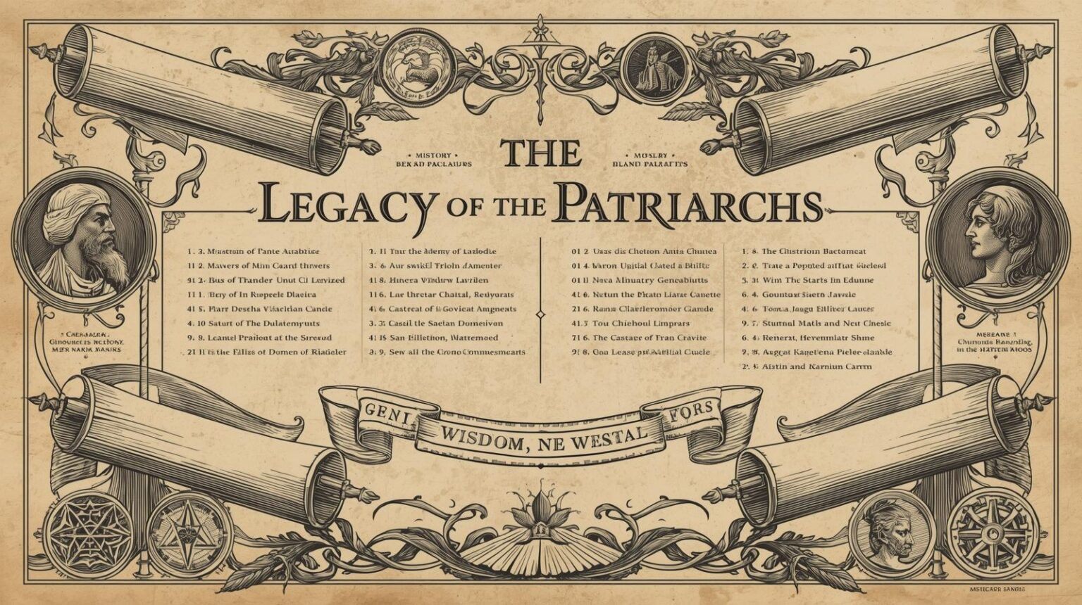 The Legacy Of The Patriarchs In Modern Faith - Word Of GOD: Genesis To ...