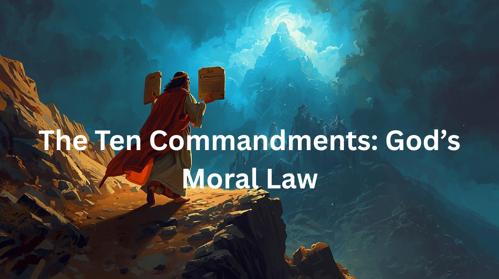 The Ten Commandments: God’s Moral Law - Word Of GOD: Genesis To ...